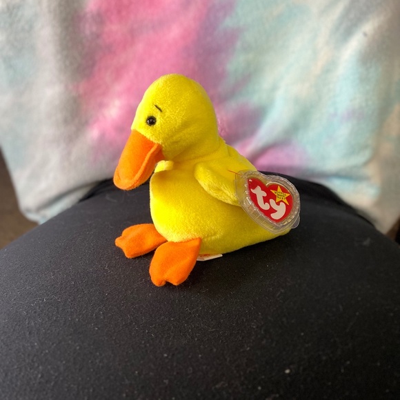 Ty | Toys | Ty Beanie Baby Quackers The Duck 994 6 Tall | Poshmark